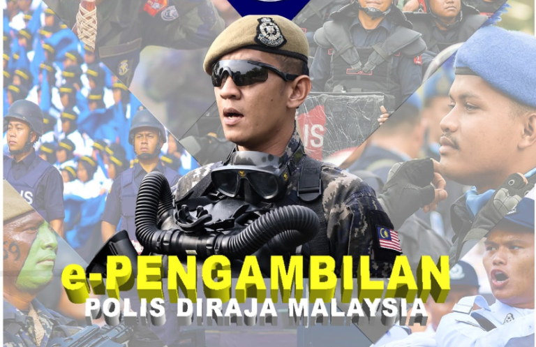 ePengambilan PDRM 2025: Permohonan Menjadi Polis